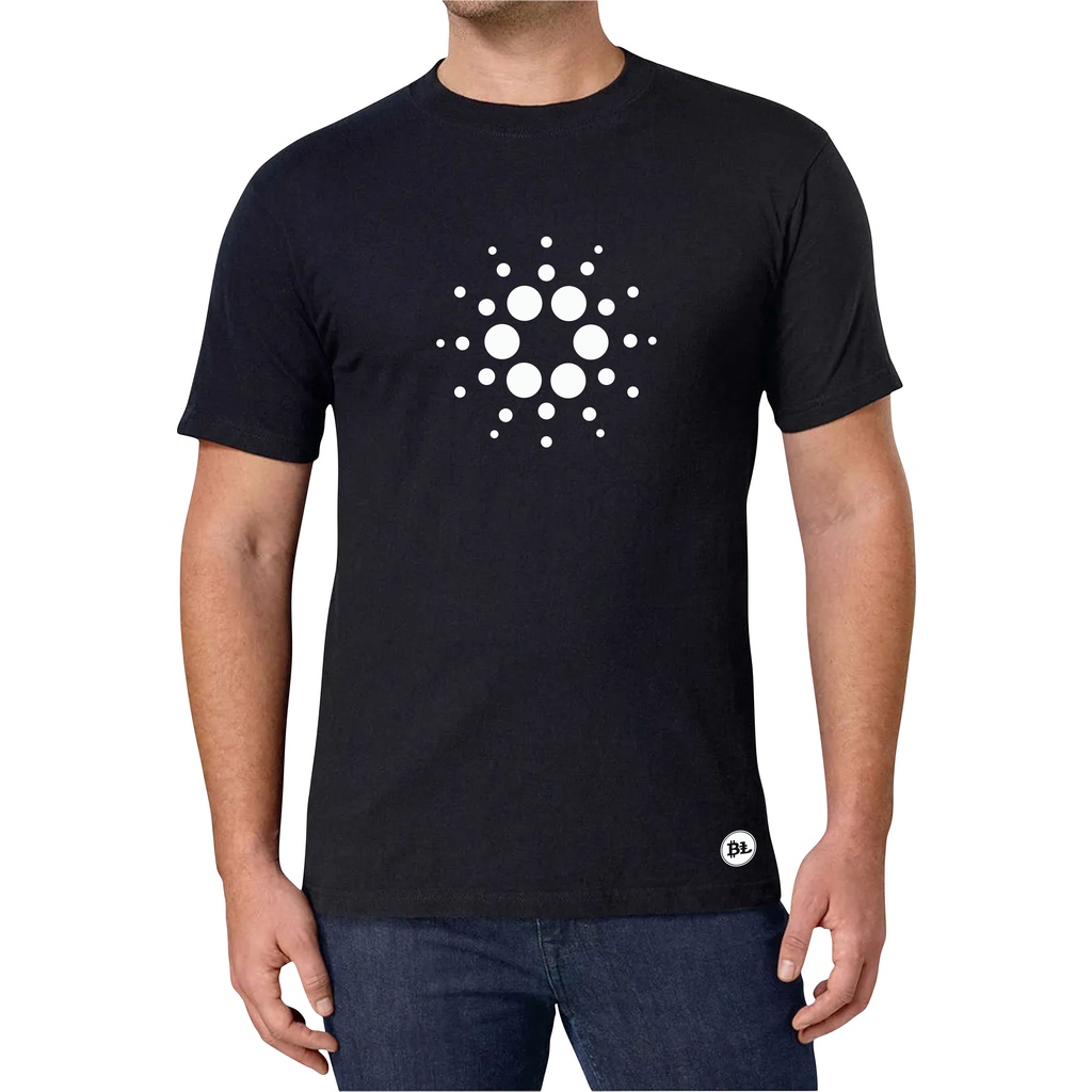 Camiseta Preta Cardano ADA | Shopee Brasil