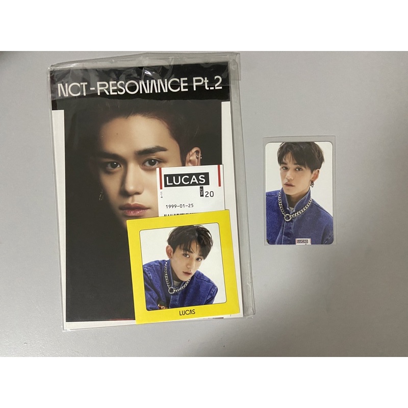 [NCT] Resonance pt. 2 Photo + Sticker Set (Lucas) | Shopee Brasil