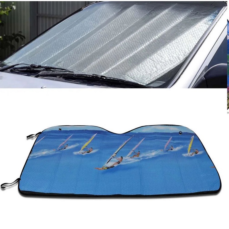 Quebra-sol Automotivo Dobravel Imagem Wind Surf Universal | Shopee Brasil