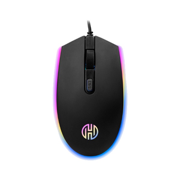 Mouse Usb Gamer Rgb 800/1200/1600/2400 Preto Gt-1200 Hoopson | Shopee Brasil