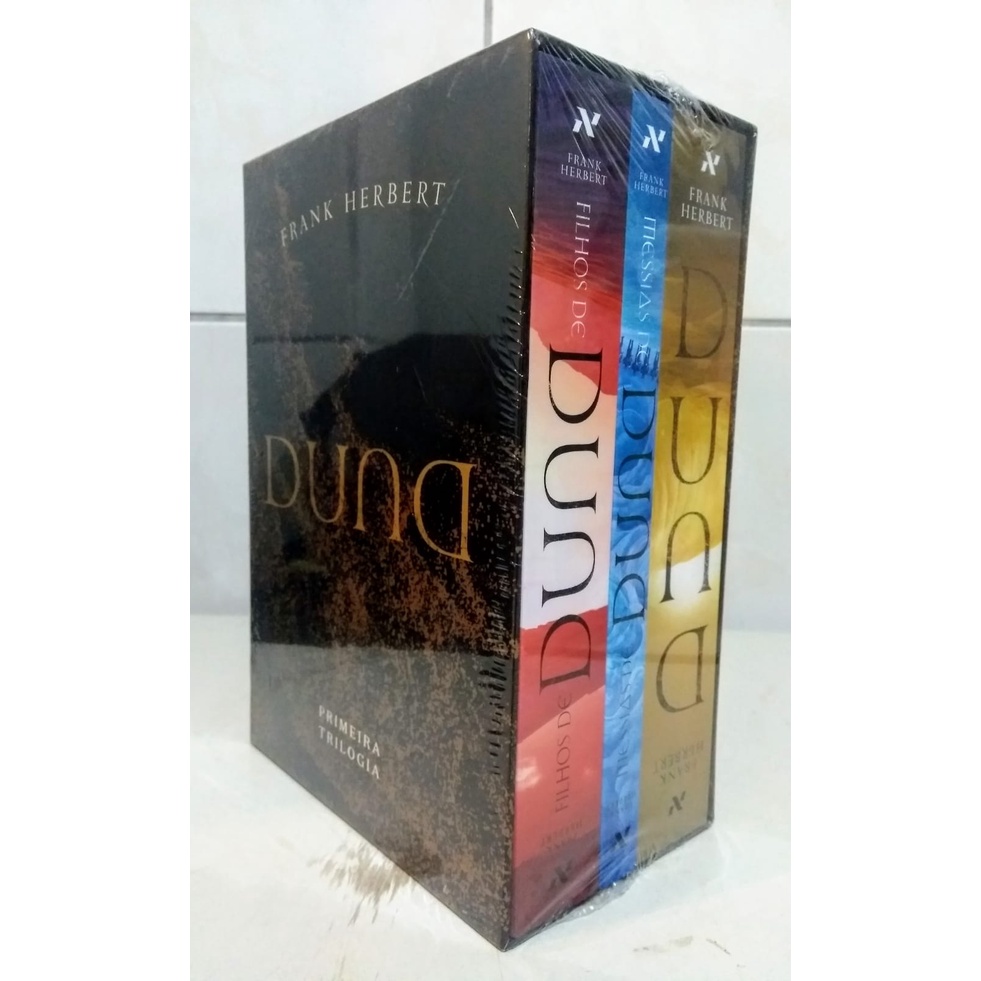 Box Duna: Primeira Trilogia mais mapa Arrakis | Shopee Brasil
