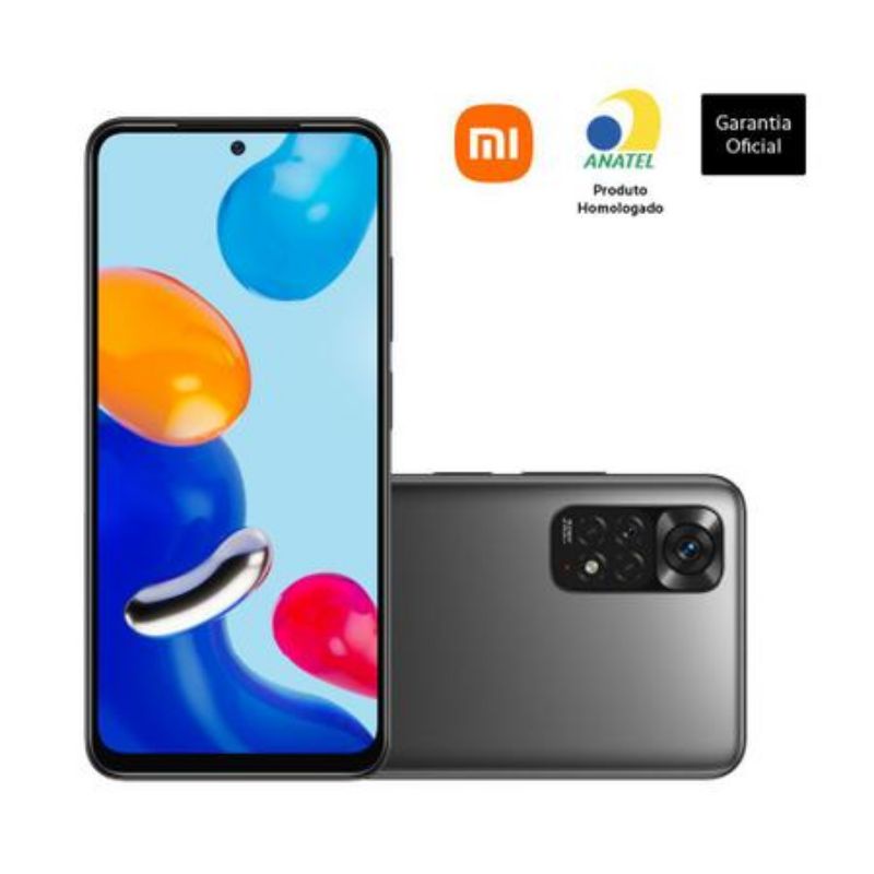 smartphone Xiaomi Redmi Note 11 128GB 6GB RAM Tela 6.43" | Shopee Brasil