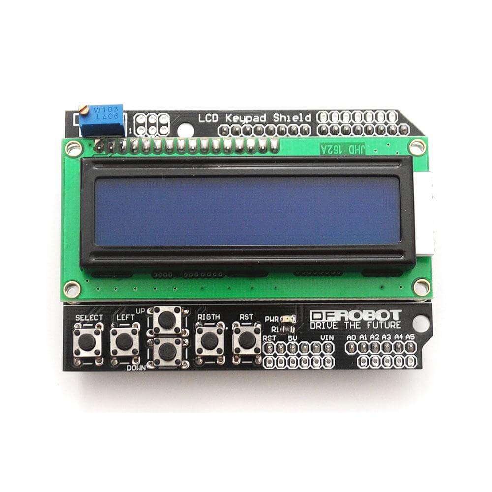 Display lcd keypad com teclado para Arduino | Shopee Brasil
