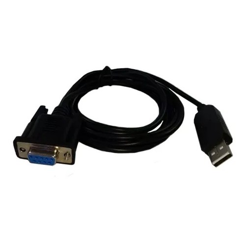 Cabo Adaptador Usb Serial Rs232 Conector Db9 Femea Recovery = TX RX ...