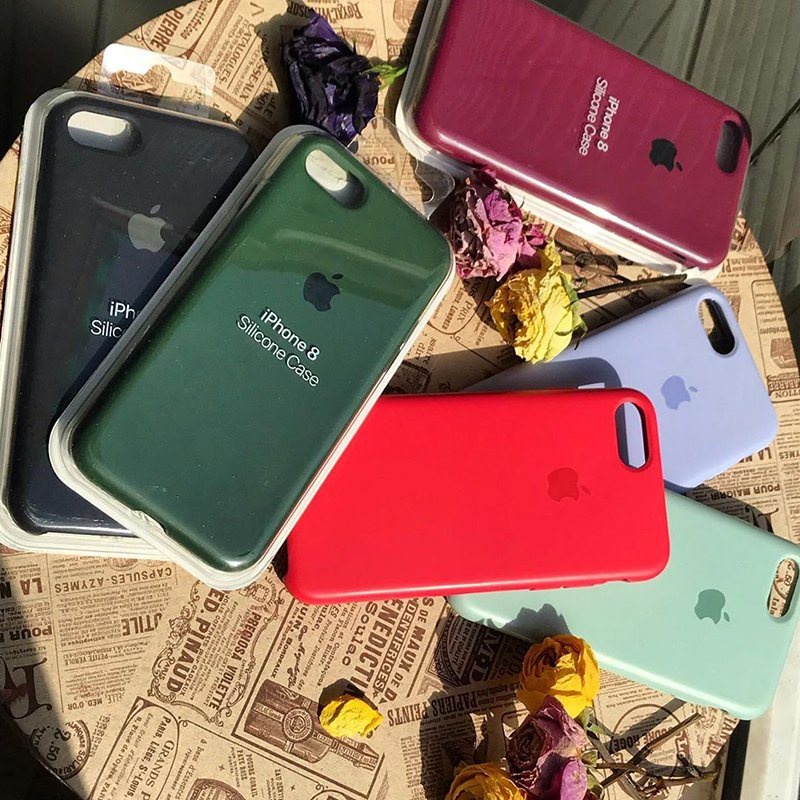 capa-capinha-case-silicone-iphone-7-plus-e-8-plus-aveludada-original