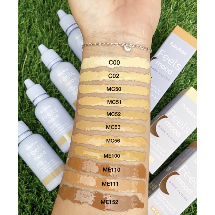 Base Fluida Feels Mood Ruby Rose | Shopee Brasil