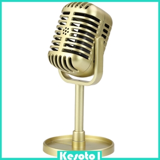 [Brkeoto1] Microfone Clássico Retro Estilo Vintage Para Fotografia ...