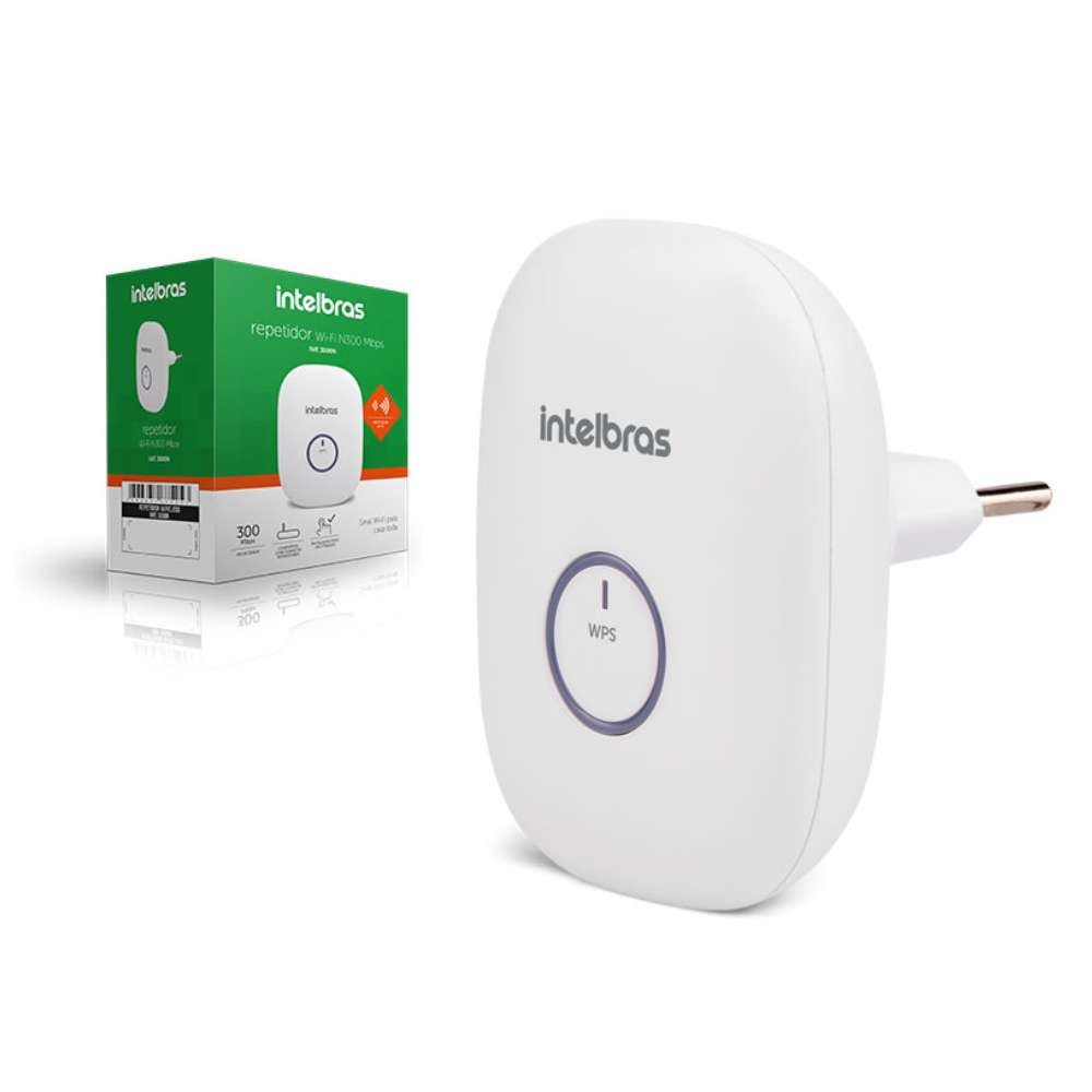 Repetidor Wireless Intelbras 300mbps IWE 3000N - Intelbras | Shopee Brasil