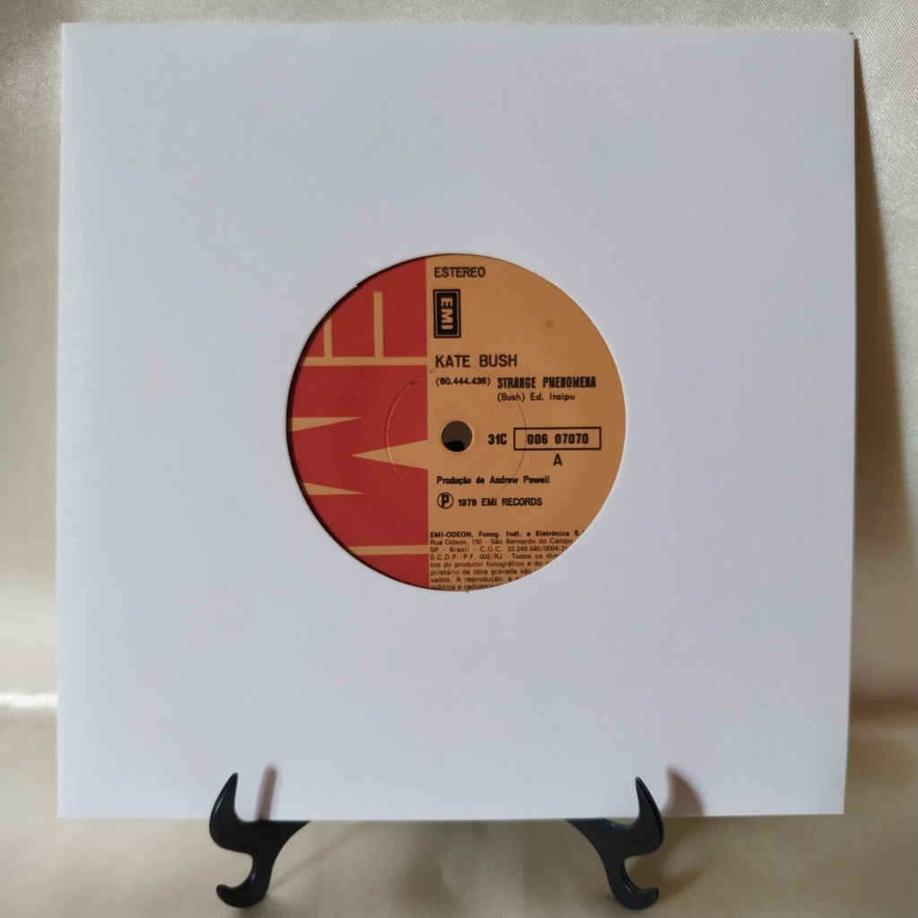 DISCO DE VINIL COMPACTO 7" - KATE BUSH – STRANGE PHENOMENA / WOW (1978 ...