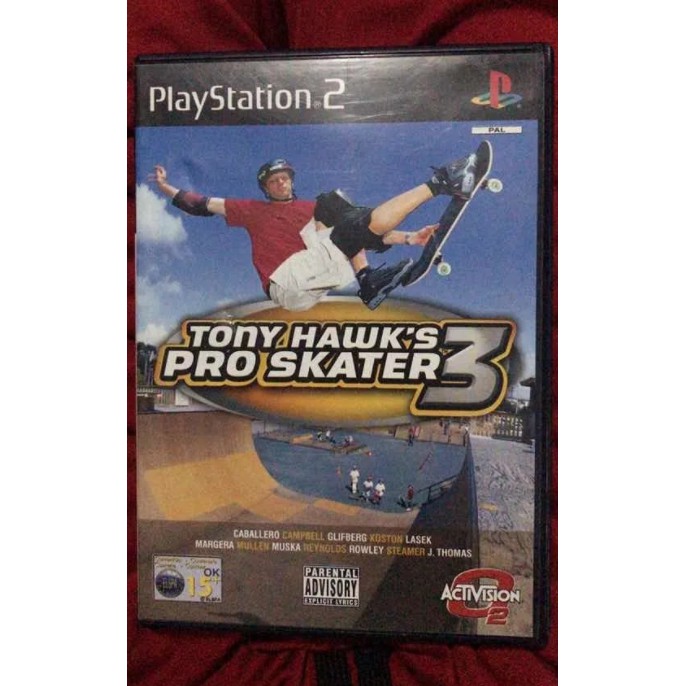 Jogo Tony Hawk Pro Skater 3 PS2 ( playstation 2 ) | Shopee Brasil