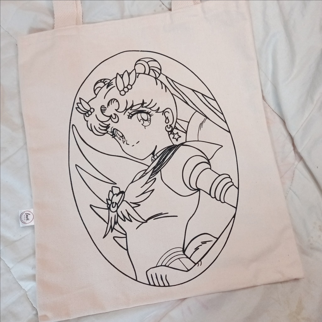 Ecobag Sailor Moon | Shopee Brasil