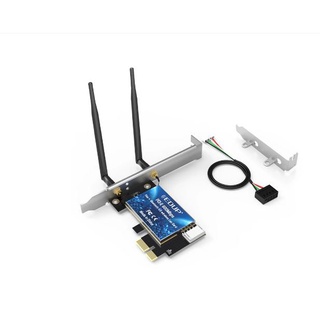 Placa de Rede Wi-Fi Dual Band 2.4GHz /5GHz 600Mbps com Bluetooth 4.0 ...