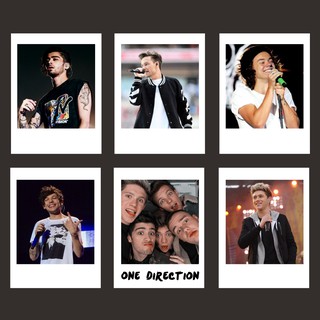 Kit 6 Polaroids Grande One Direction | Shopee Brasil