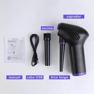 Soprador de Ar para Limpeza de PC/Notebook Portátil | Shopee Brasil