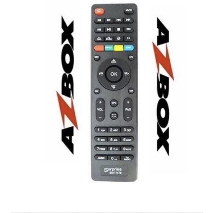 Controle remoto receptor AZBOX | Shopee Brasil