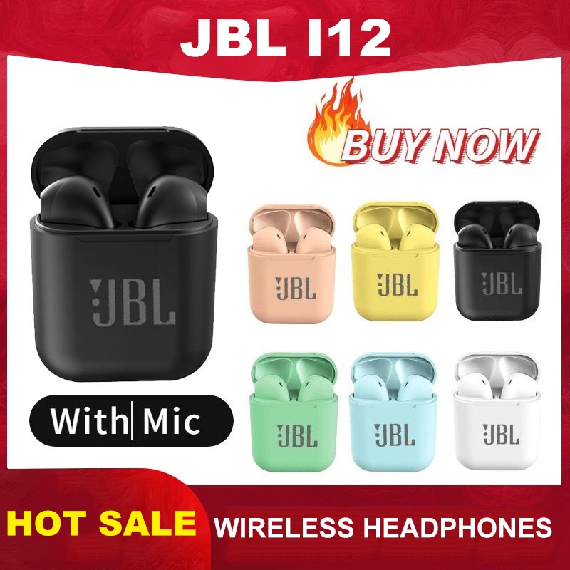 Fone Sem Fio Bluetooth Tws Inpods I12 Para Android PY | Shopee Brasil