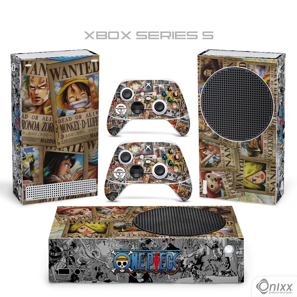 Skin XBOX Series S Adesiva One Piece | Shopee Brasil