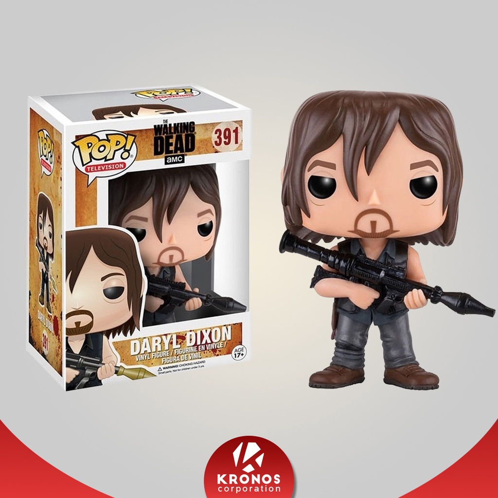 Funko Pop! Daryl Dixon #391 - The Walking Dead | Shopee Brasil