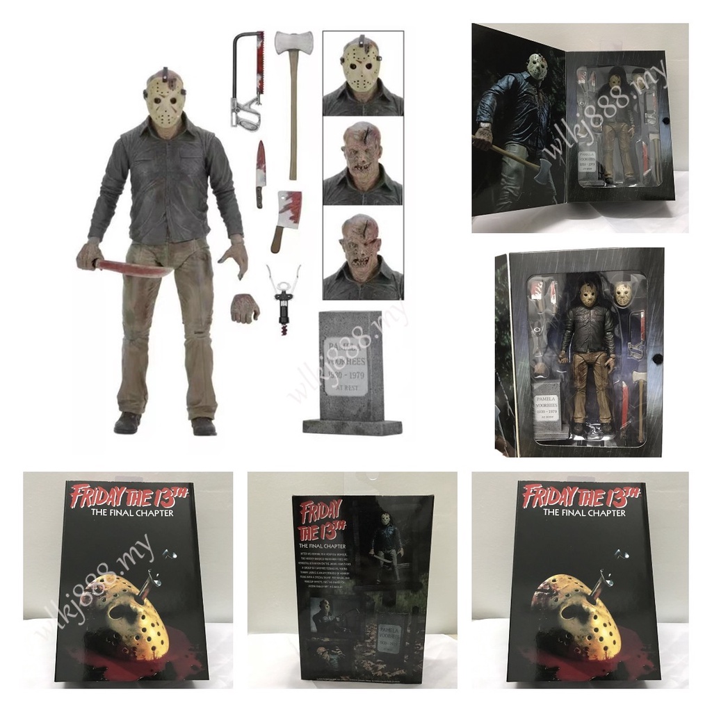 NECA Friday The 13th Jason Action Figure Brinquedos Modelo Bonecos ...