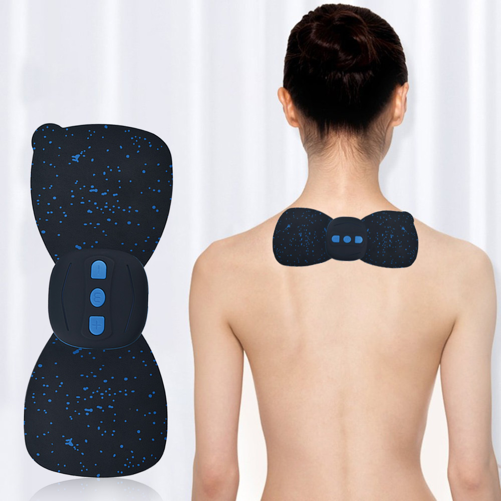 Salorie Massager Sticker Ems Mini Electric Neck Massager Cervical ...