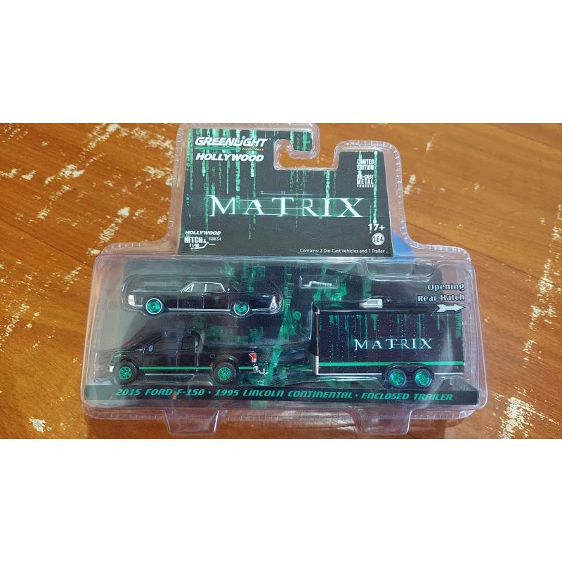 Greenlight Matrix 1995 Lincoln Continental + 2015 Ford F-250 Chase ...