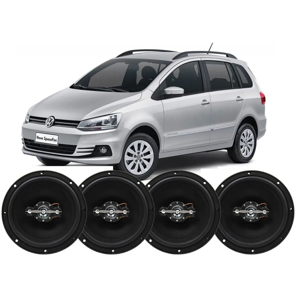 Kit Alto Falante 280wrms Original Porta Volkswagen Spacefox | Shopee Brasil