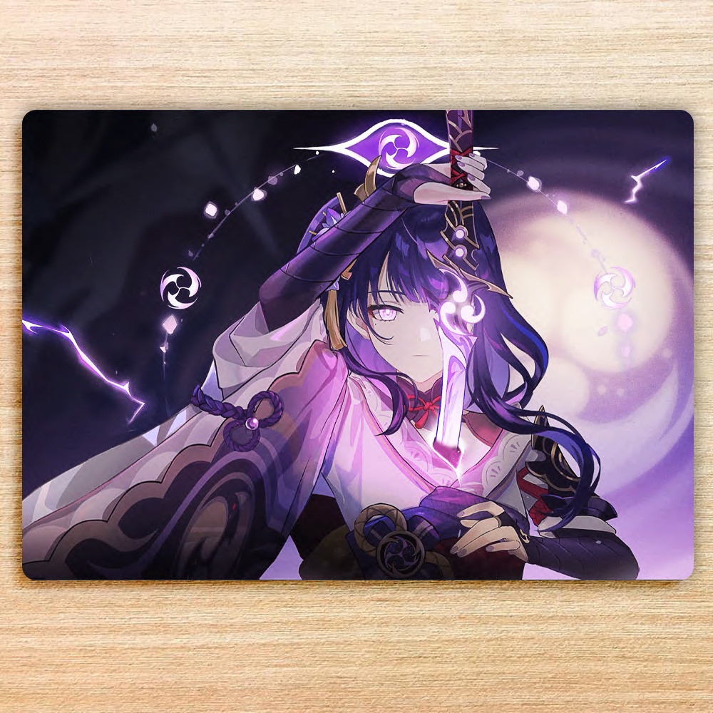 Mouse Pad Gamer Raiden Shogun (Genshin Impact) Game - Jogo - 35x25cm ou ...