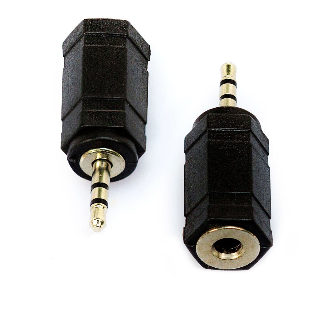 Adaptador P2 Fêmea Stereo x P1 Macho Stereo MXT | Shopee Brasil