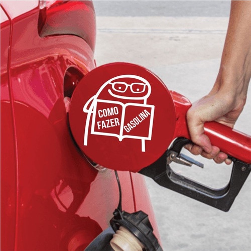 Adesivo Decorativo Para Carro Moto Flork Gasolina | Shopee Brasil