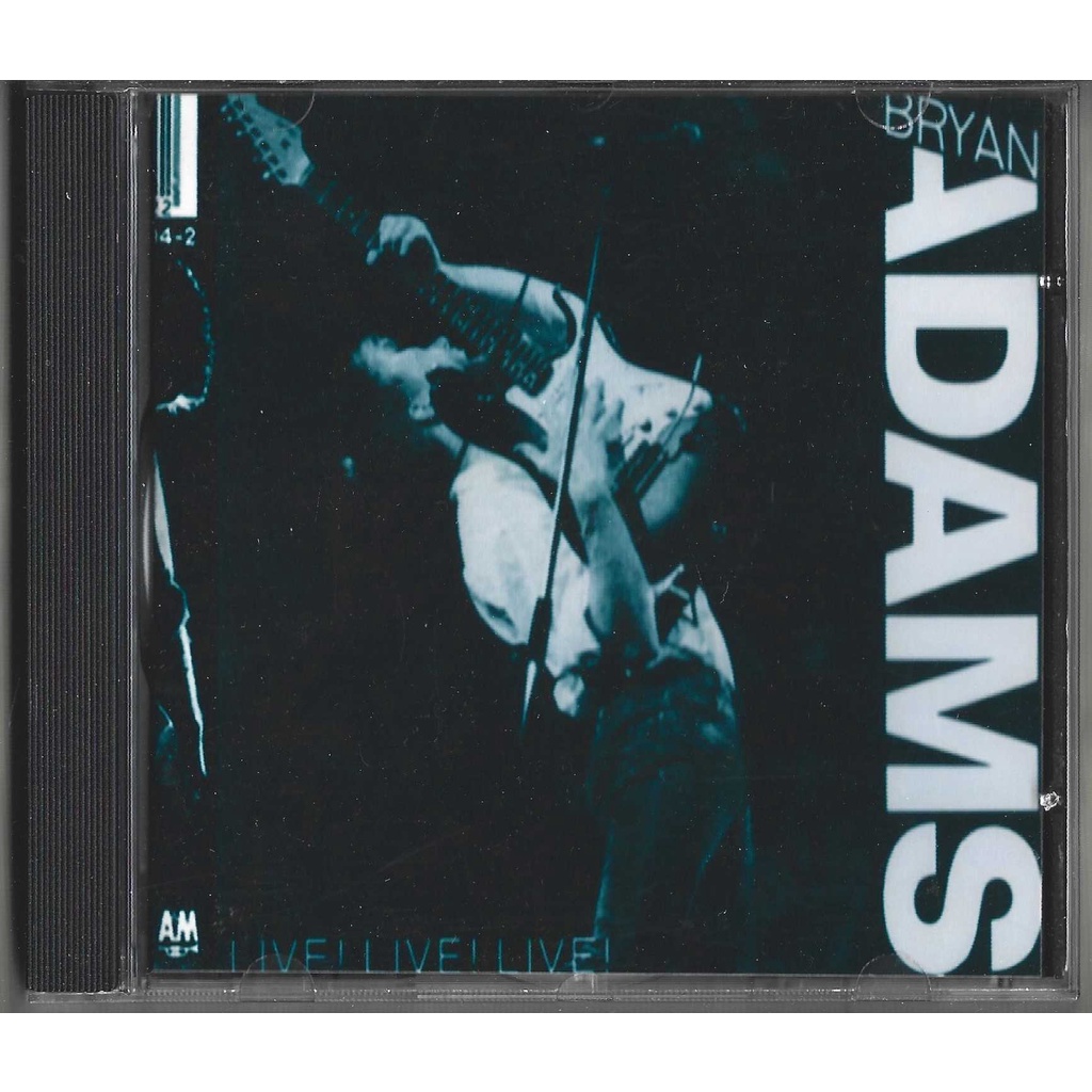 CD Bryan Adams "Live! Live! Live!" Ao Vivo | Shopee Brasil