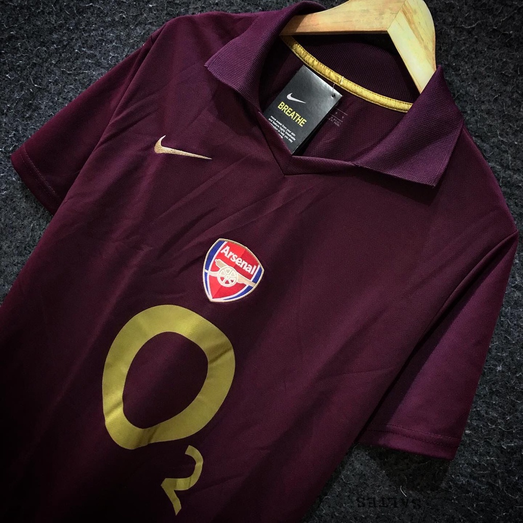 Camisa Arsenal Retro 05/06 Masculina | Shopee Brasil
