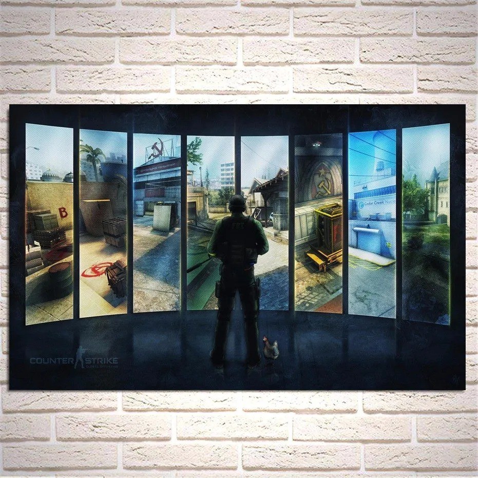 Poster Cartaz Cs Go Counter Strike Global Offensive A3 | Shopee Brasil