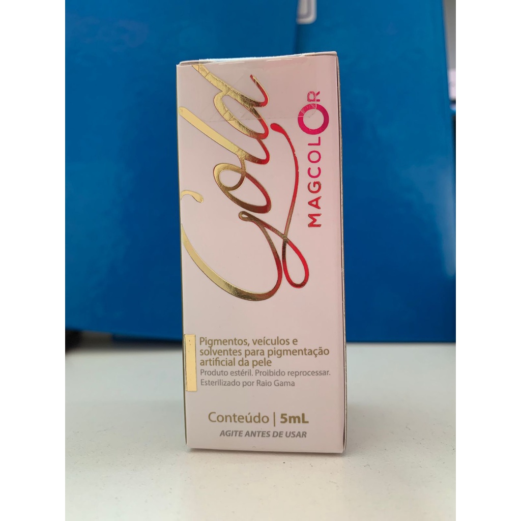 PIGMENTO MAG GOLD - CASTANHO CLARO 5ML | Shopee Brasil