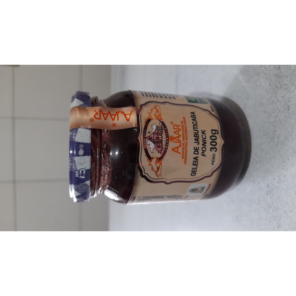 Geleia Caseira Ponick de Jabuticaba 300gr. | Shopee Brasil