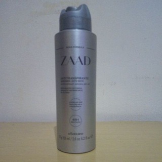Desodorante Antitranspirante Aerosol Zaad Tradicional - 75g 125ml - O ...