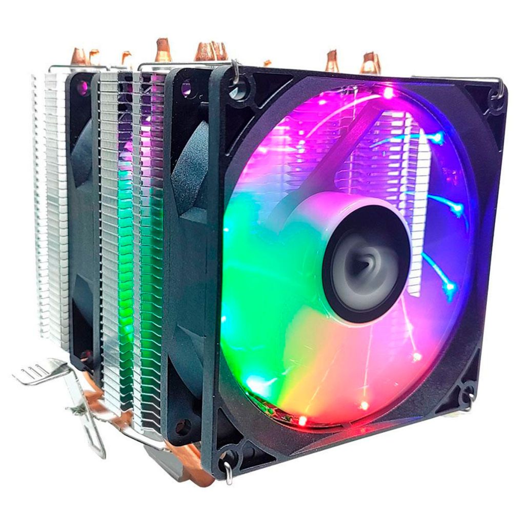 Air Cooler Rise Mode G800 RGB, LED Rainbow, Intel/AMD - RM-AC-08-RGB ...