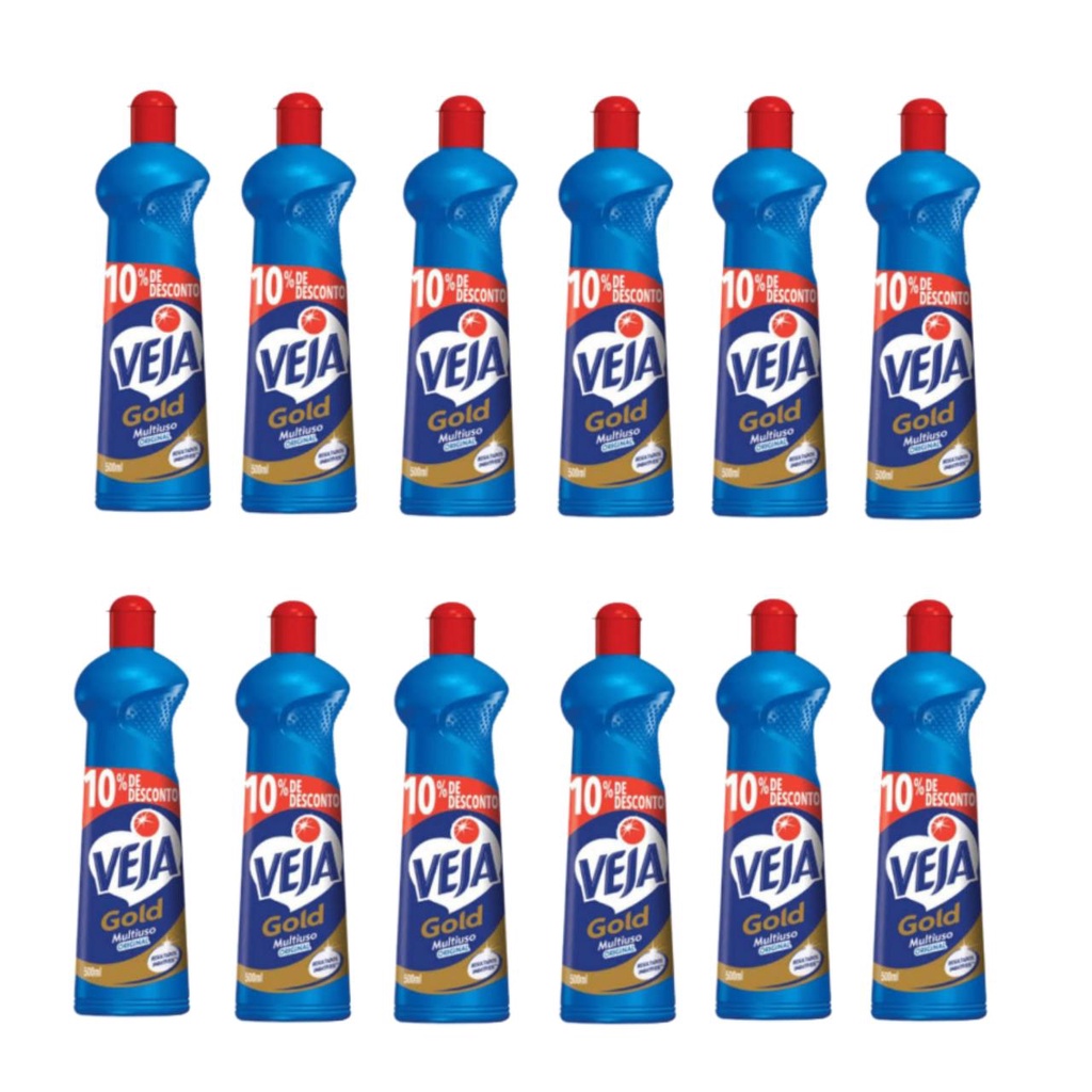 Multiuso Veja Gold 500ml | Shopee Brasil