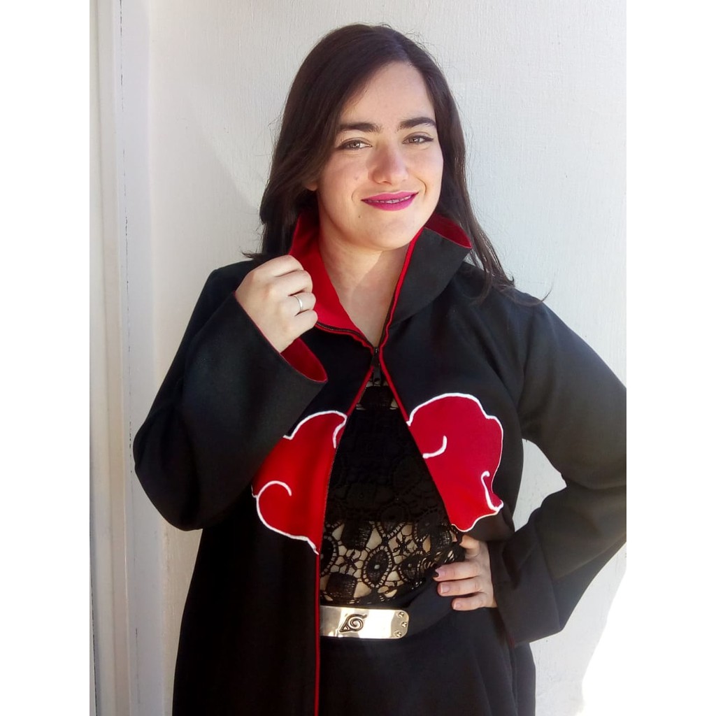 Manto Akatsuki Naruto Cosplay | Shopee Brasil