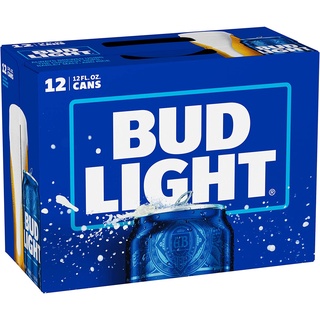 Kit com 12 Cervejas Budweiser Bud Light lata 355ml | Shopee Brasil