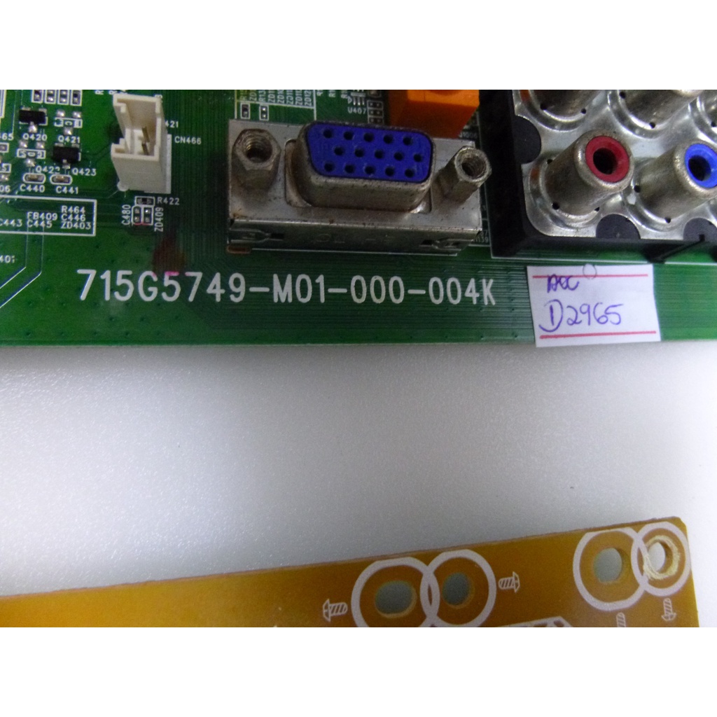 placa da fonte com principal tv aoc t2965 t2965ms. detalhe. leia, defito | Shopee Brasil