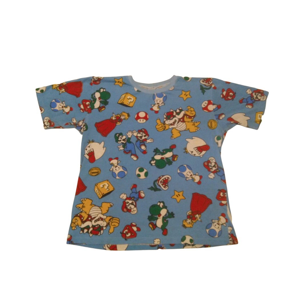 Camisa Super Mario World | Shopee Brasil