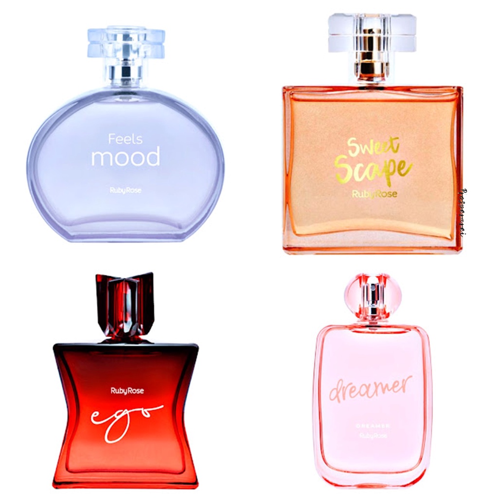 Ruby Rose Perfume 4 Modelos | Shopee Brasil