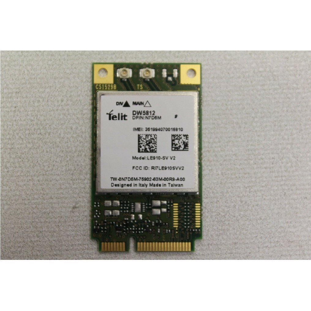 Modem Wireless marca Dell N7d5m Telit Le910-sv V2 Dw5812 4g | Shopee Brasil