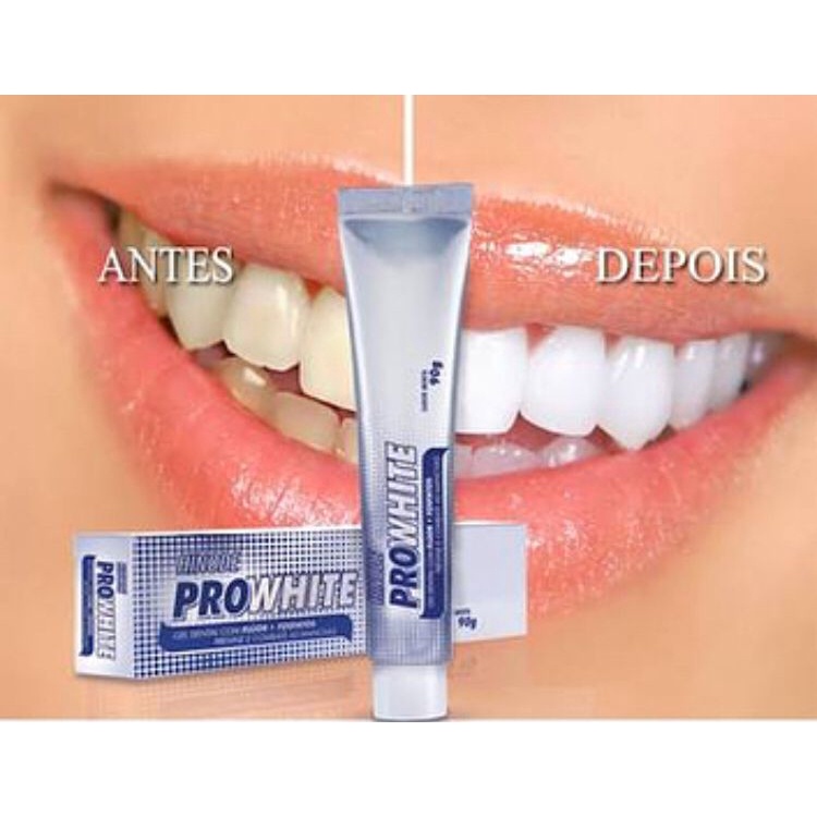 Gel Dental Clareador Pro White 90g | Shopee Brasil