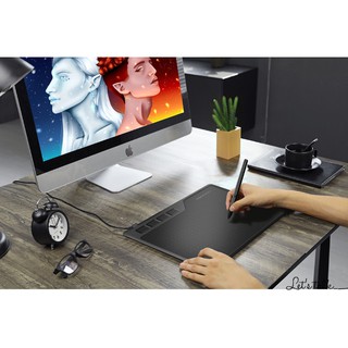 Mesa Digitalizadora Gaomon S620 Black | Shopee Brasil