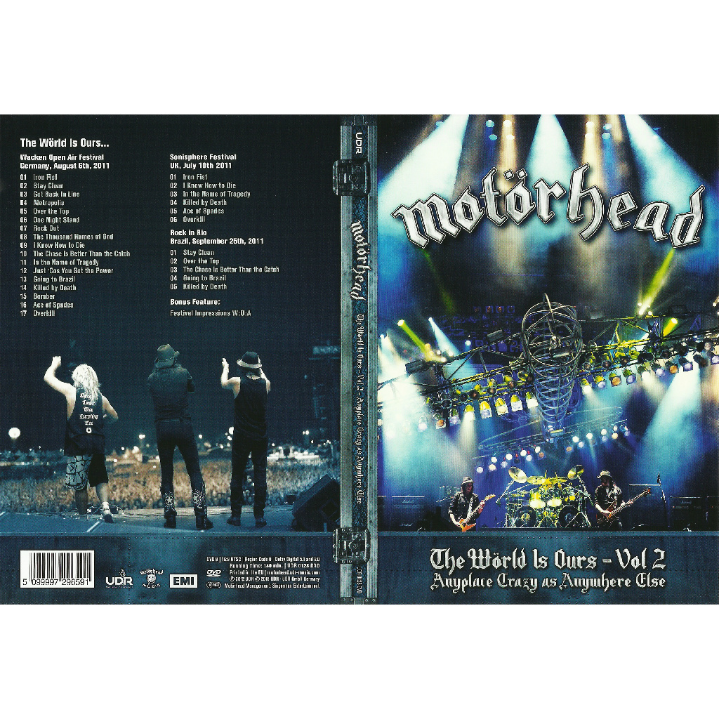 Motorhead - The World Is Yours Vol.2 | Shopee Brasil