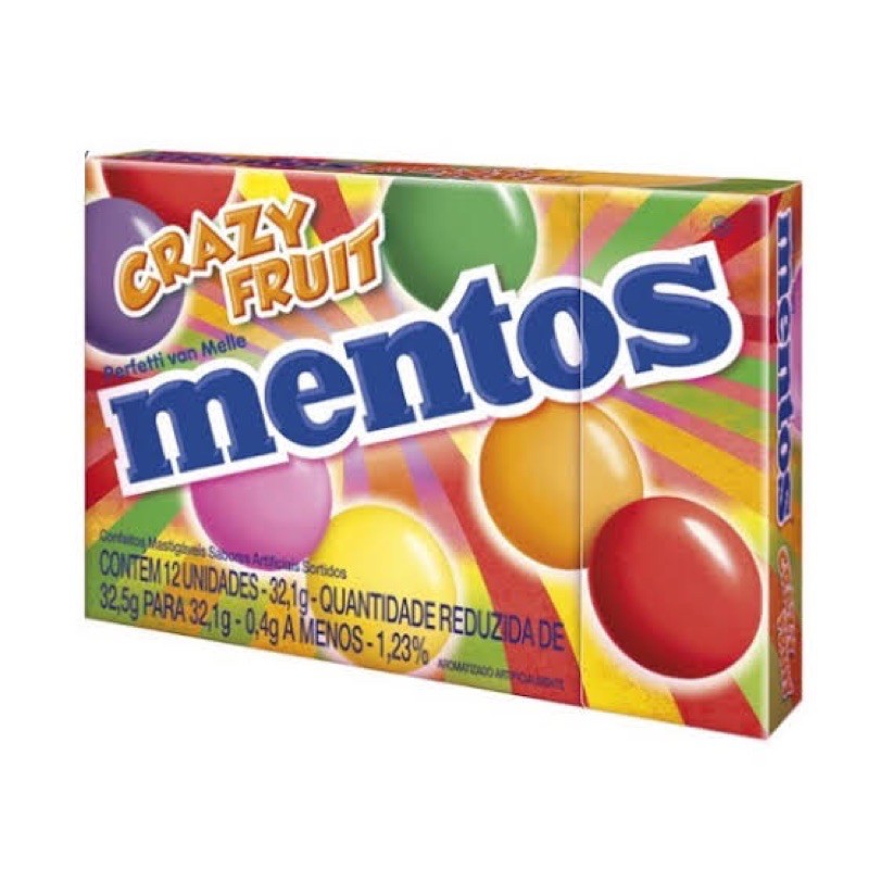 Bala Mentos Ice Slim Box Sabores sortidos unidade | Shopee Brasil