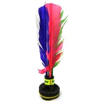 Peteca Oficial Profissional C/ Penas naturais e Sinalizador | Shopee Brasil