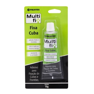 Adesivo Fixa Cuba 75g Multifix Pulvitec | Shopee Brasil