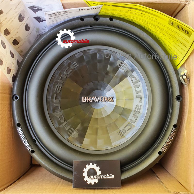 Subwoofer Bravox Endurance E2k12 12 800w Rms | Shopee Brasil